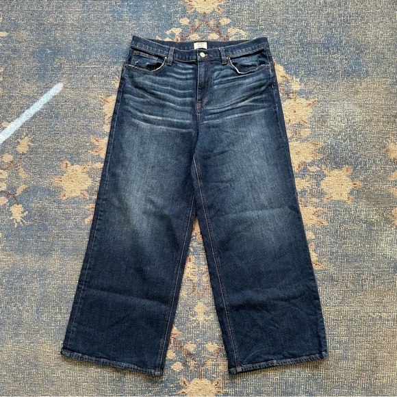 J. Crew | Jeans | J Crew Rayner High Rise Wide Leg Jean 32 Tall | Poshmark